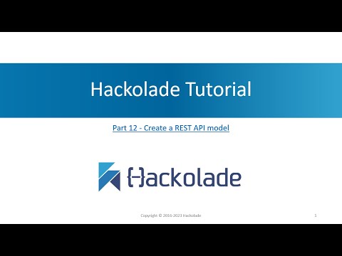 Create a REST API model | Hackolade Studio Community